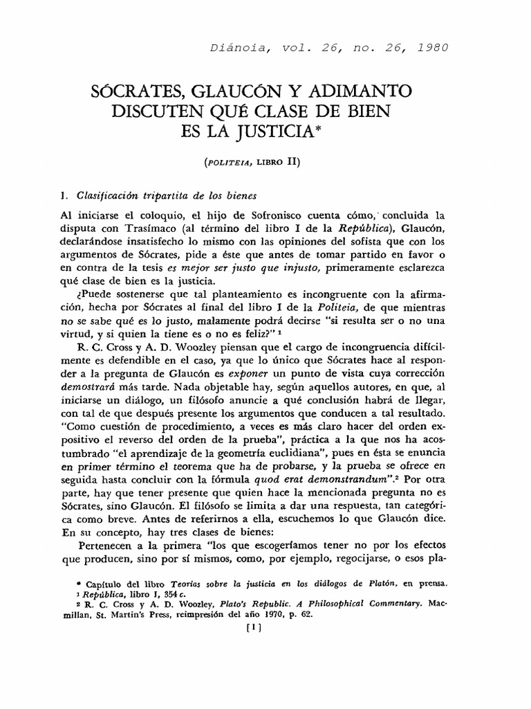 Glaucon PDF | PDF | Platón | Sócrates