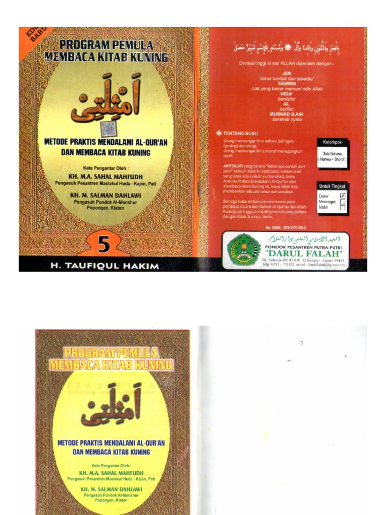 Kitab Amtsilati Jilid 5 PDF | PDF