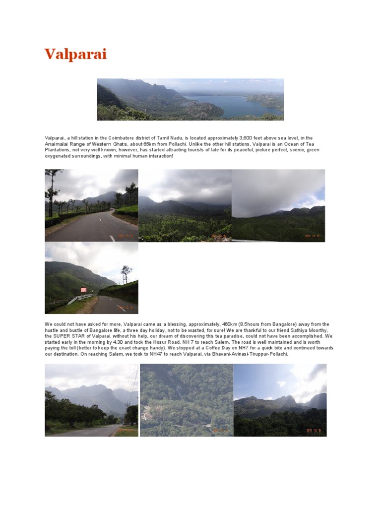 Valparai | PDF | Nature
