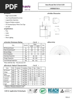 5mm LED Datasheet PDF | PDF | Light Emitting Diode | Electrical Equipment