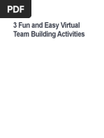 9 Dimensions Team Building Activity | PDF | Nonverbal Communication ...
