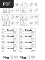 Dictado Letra P | PDF