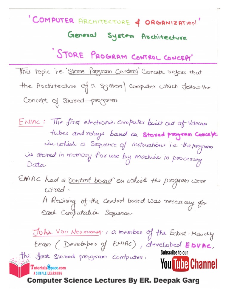 02 - Store Program Control Concept - Introduction - CAO PDF | PDF