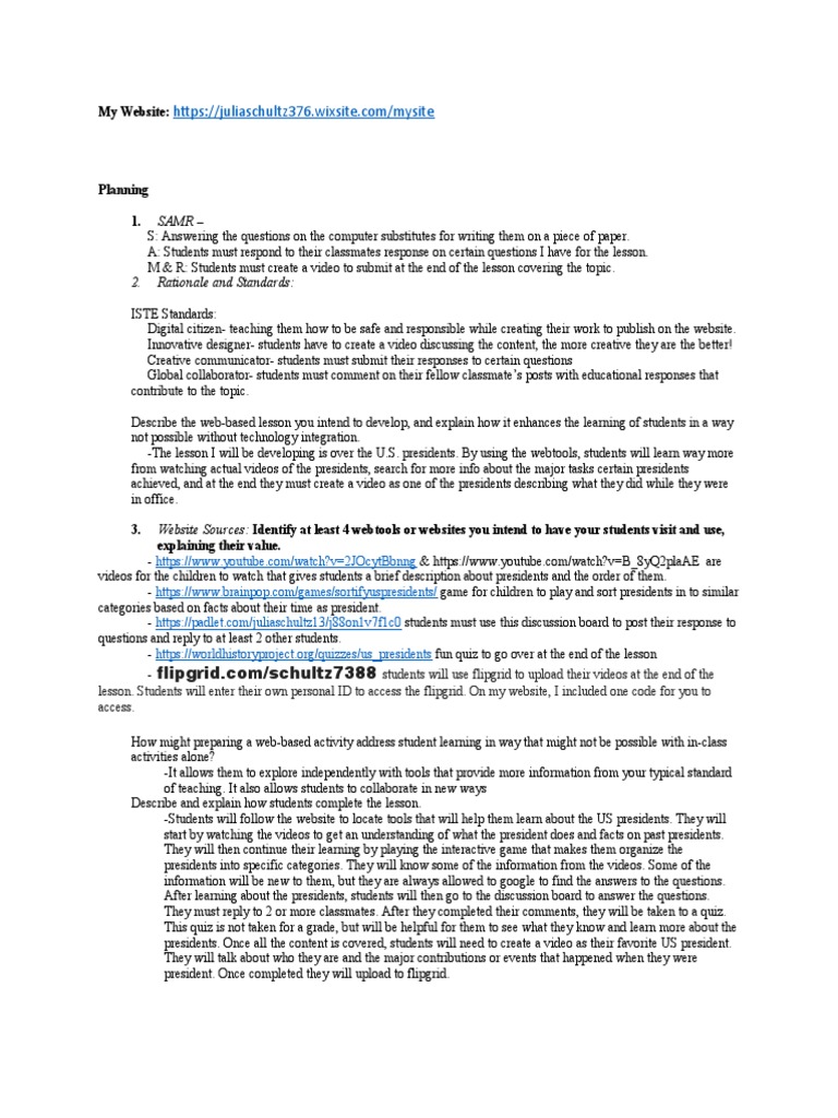 Webquest | PDF | Behavior Modification | Teaching