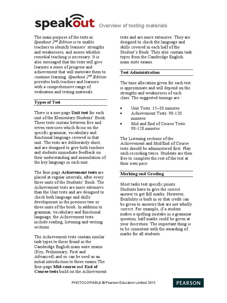 Elementary TEST PDF | PDF | Test (Assessment) | Teachers