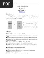 WCH CH340G USB to UART Datasheet | PDF | Usb | Data Transmission