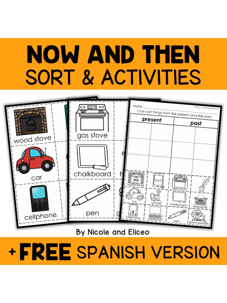 Now and Then: Sort & Actlvltles | PDF | Mass Media | Communication