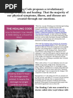 How To Use The Healing Code PDF | PDF | Prayer | Psychology