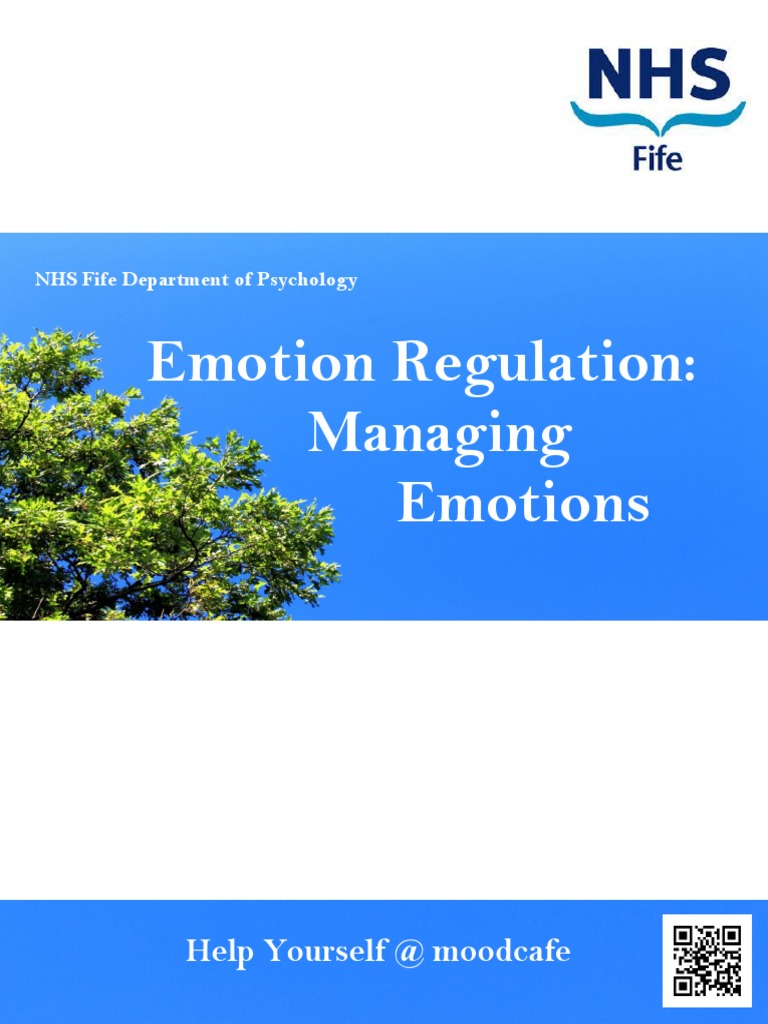 Emotion Regulation - Managing Emotions | PDF | Anger | Emotions