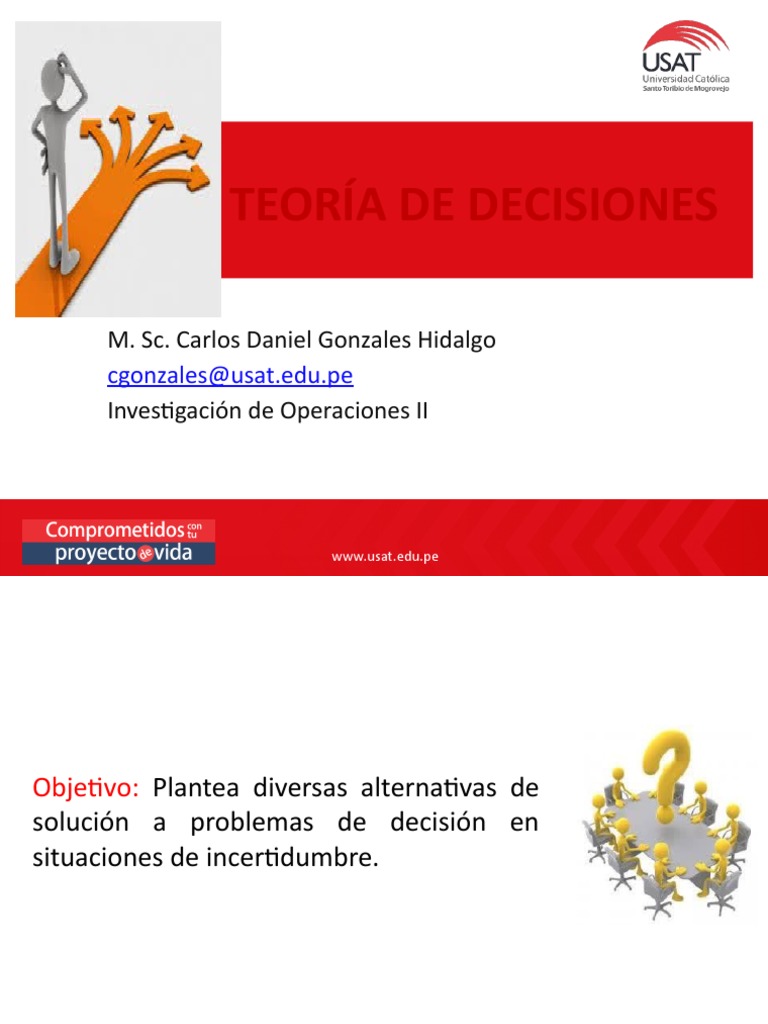 Ppt2-Sesión 1 | PDF | La investigación de operaciones | Toma de decisiones