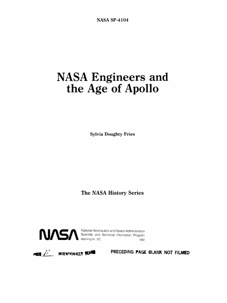 NASA Engineers and The Age of Apollo | PDF | National Advisory ...