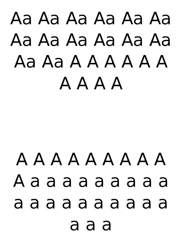 A Repeated Sequence of Letters from A to Z with Author's Name | PDF