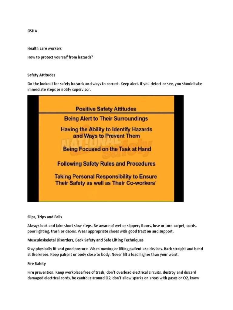 Safety Attitudes | PDF
