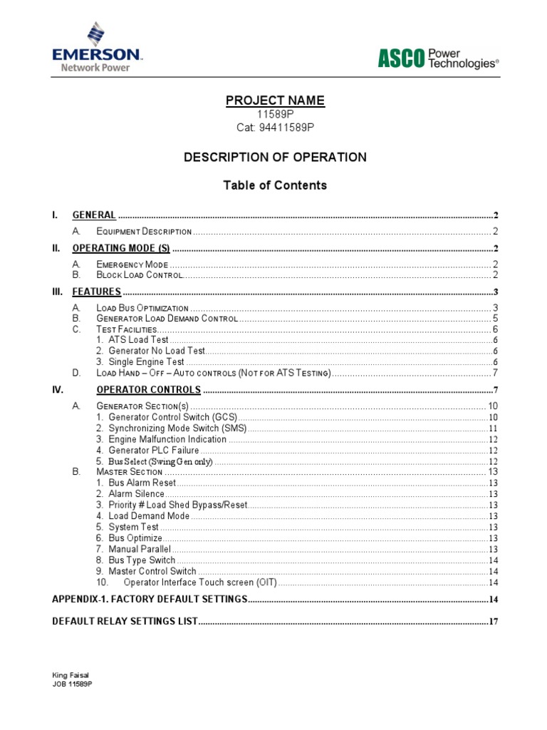 Paralleling SWGR Sequence of Operation | PDF | Manual Transmission | Switch