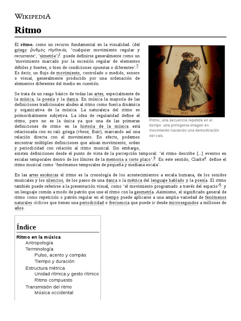 Ritmo | PDF | Ritmo | Tempo