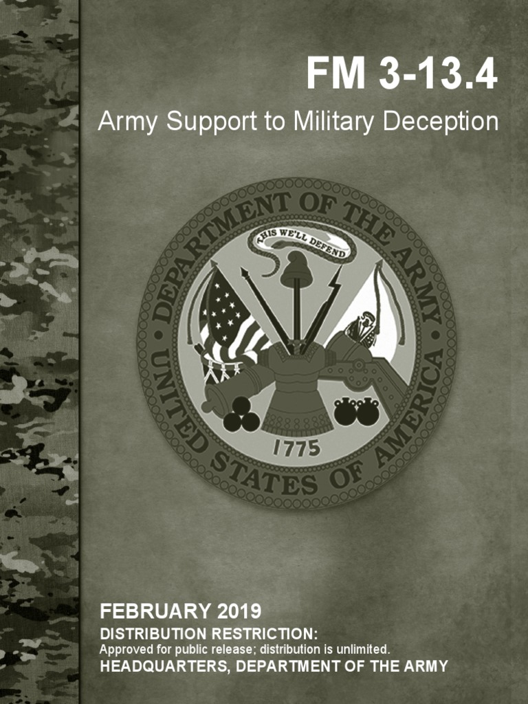 Army Military Deception Manual | PDF | Deception | United States ...