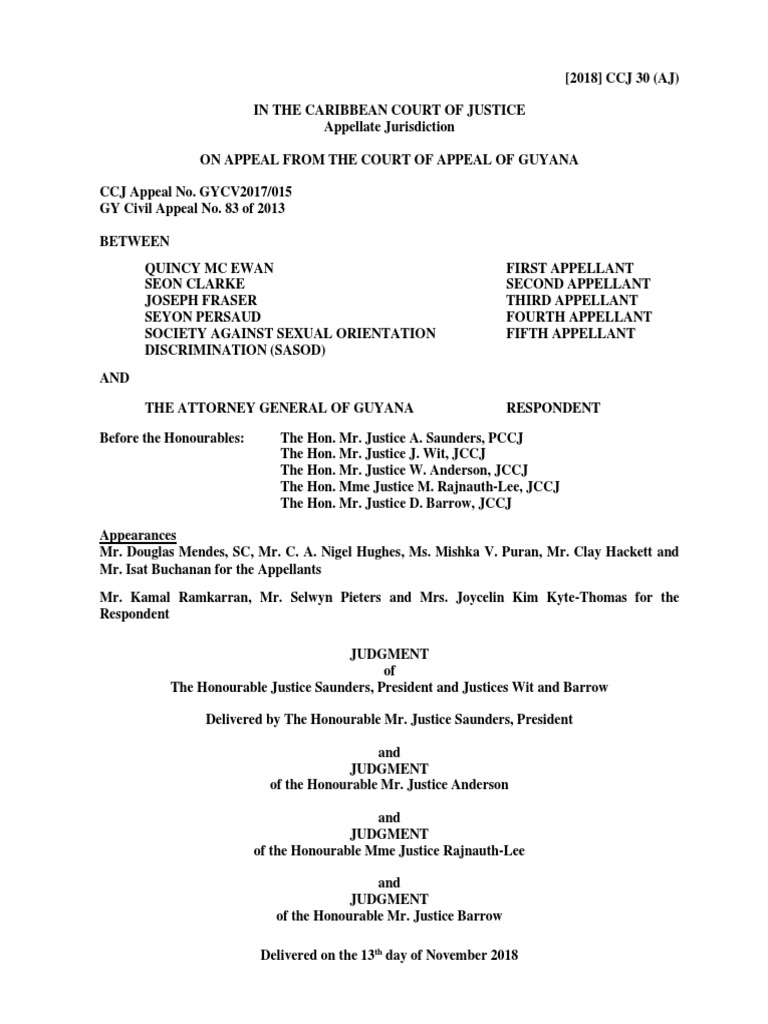 2018 CCJ 30 AJ2 Mod | PDF | Court Of Appeal Of Singapore | Constitution