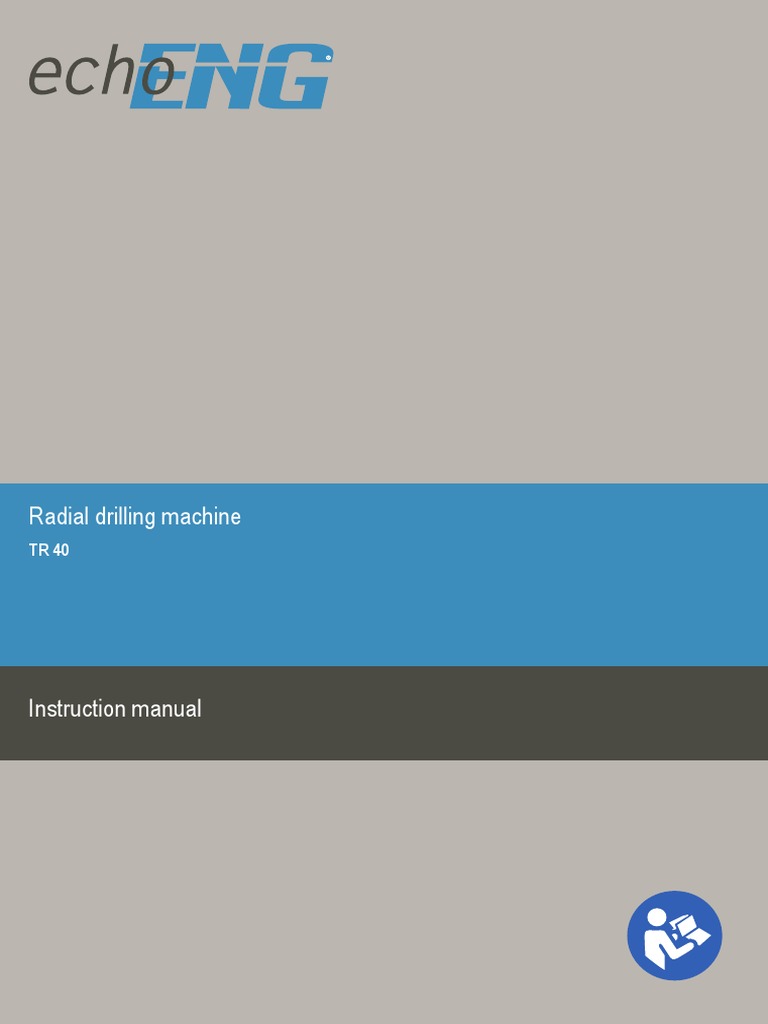 TR 40 Instruction Manual | PDF | Switch | Electric Motor
