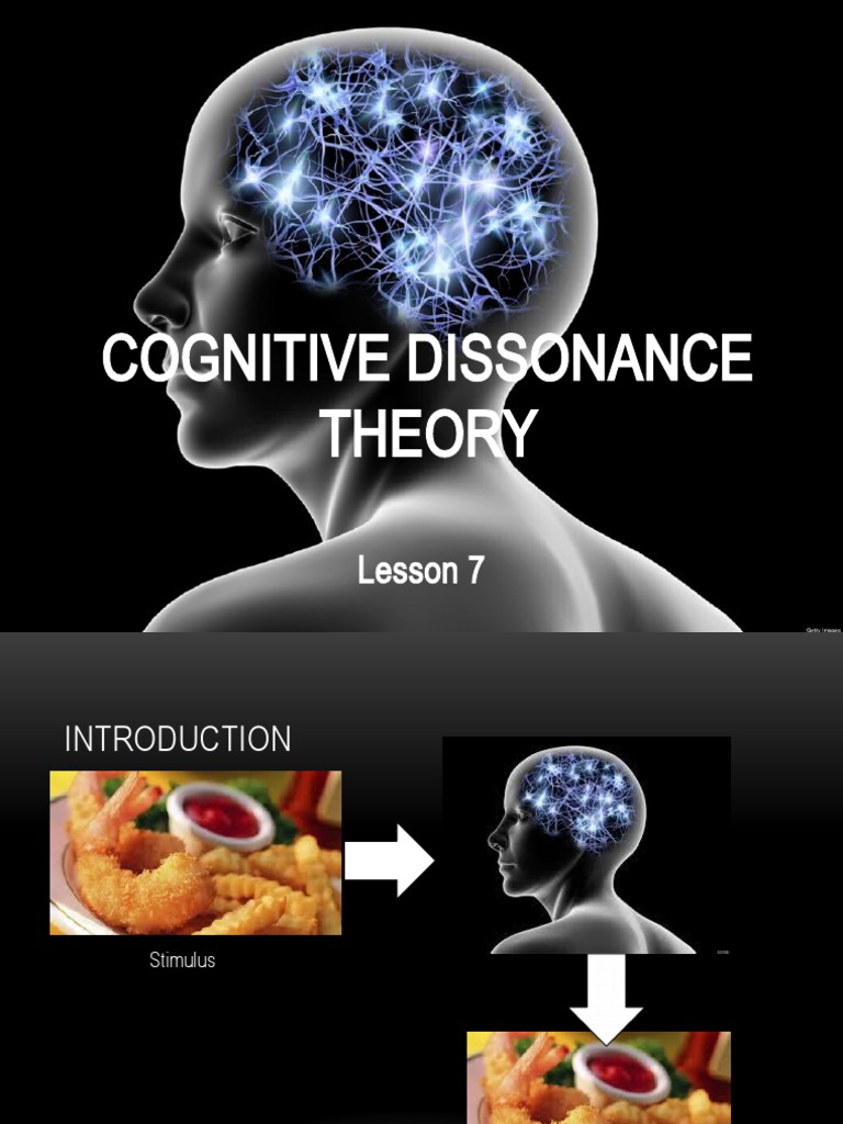Lesson 5 Cognitive Dissonance Theory | PDF | Attitude (Psychology ...