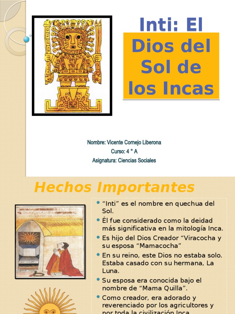 Inti Dios Del Sol | PDF