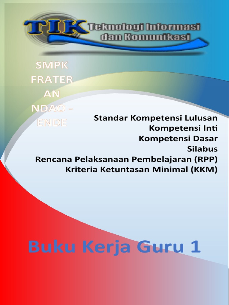 Cover Buku Kerja Guru 1 | PDF