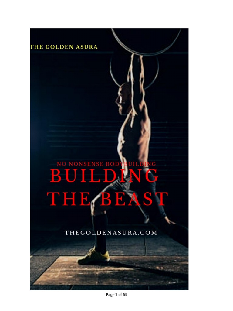 Buildingthebeast PDF | PDF | Dieting | Strength Training