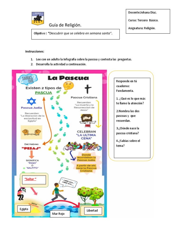 Guía de Actividades sobre la Pascua | PDF | Oración | Religión y creencia