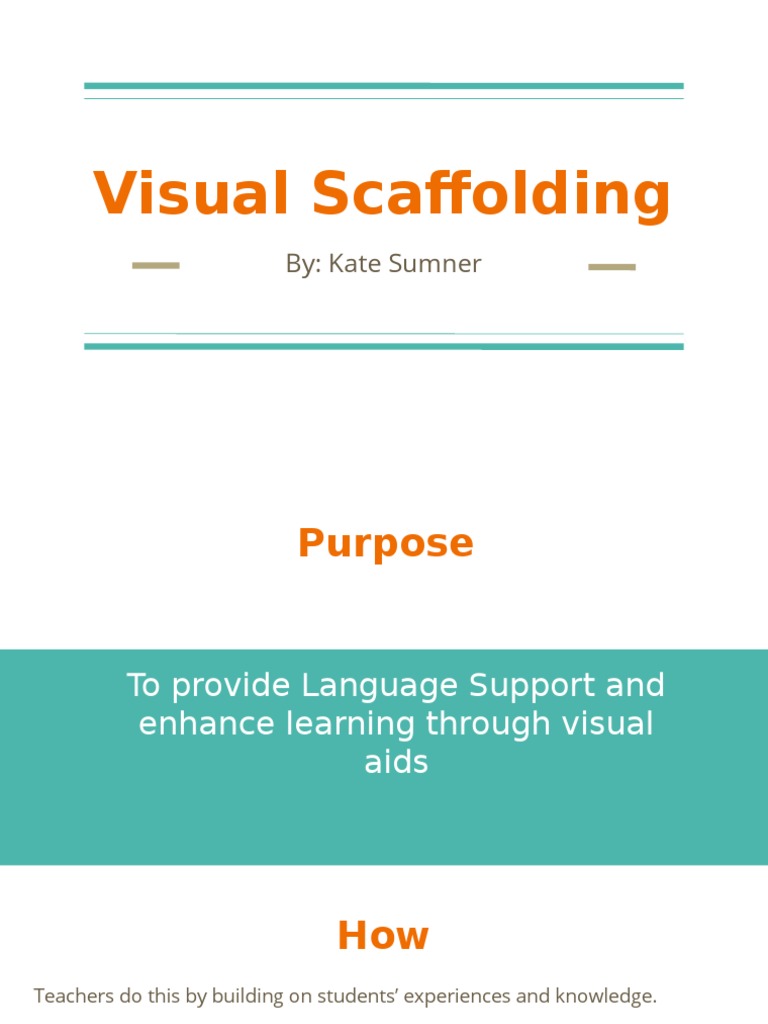 Visual Scaffolding | PDF