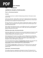 Instructions For Use Epogen (Ee-Po-Jen) (Epoetin Alfa) | PDF | Syringe ...