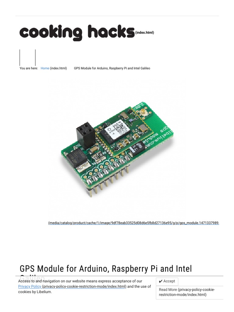 GPS Module For Arduino, Raspberry Pi and Intel Galileo | PDF | Digital Technology | Computer ...
