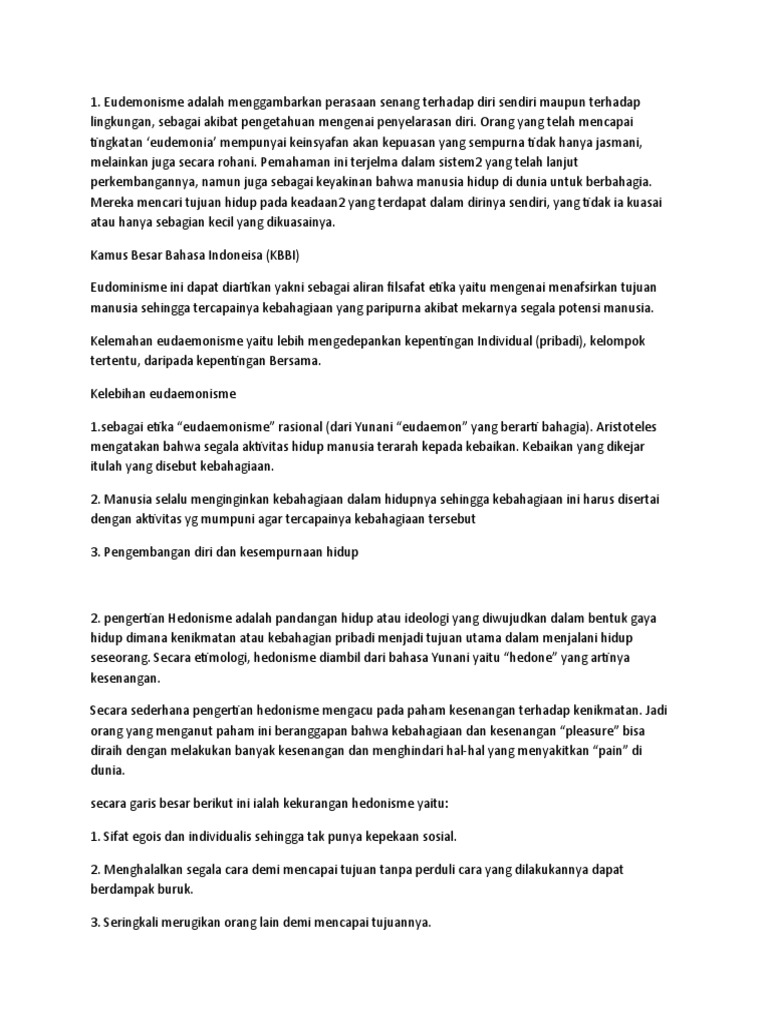 Eudemonisme-WPS Office | PDF