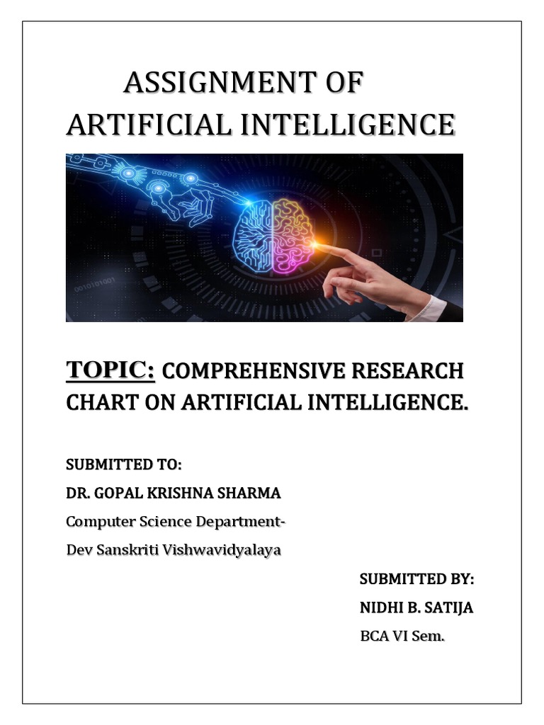 Assignment On Artificial Intelligence PDF | PDF | Artificial ...
