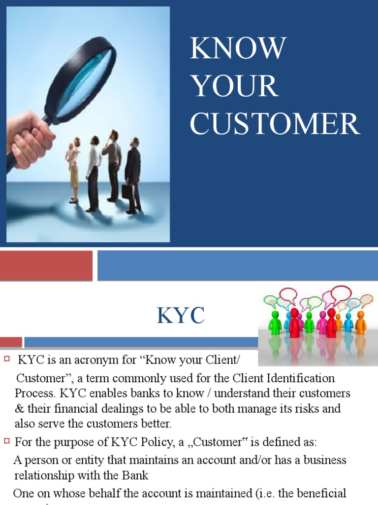 Know Your Customer | PDF | Money Laundering | Terrorism Financing