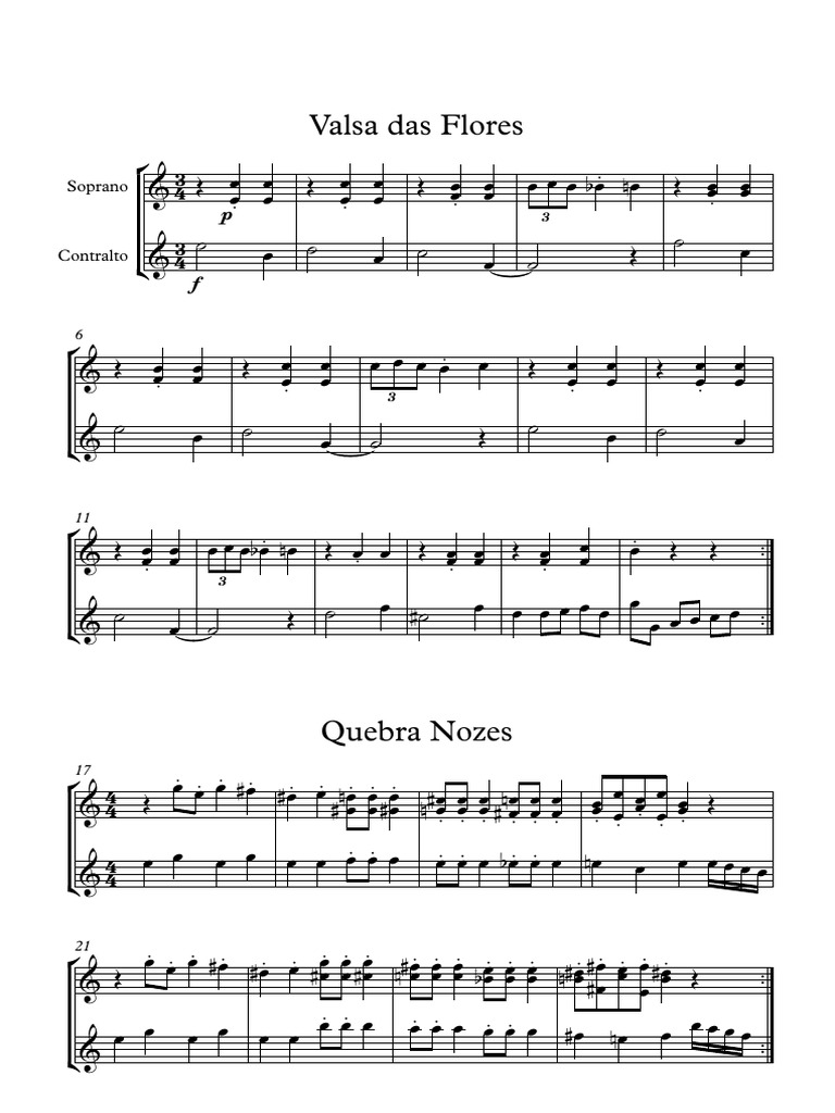 Valsas - Partitura | PDF