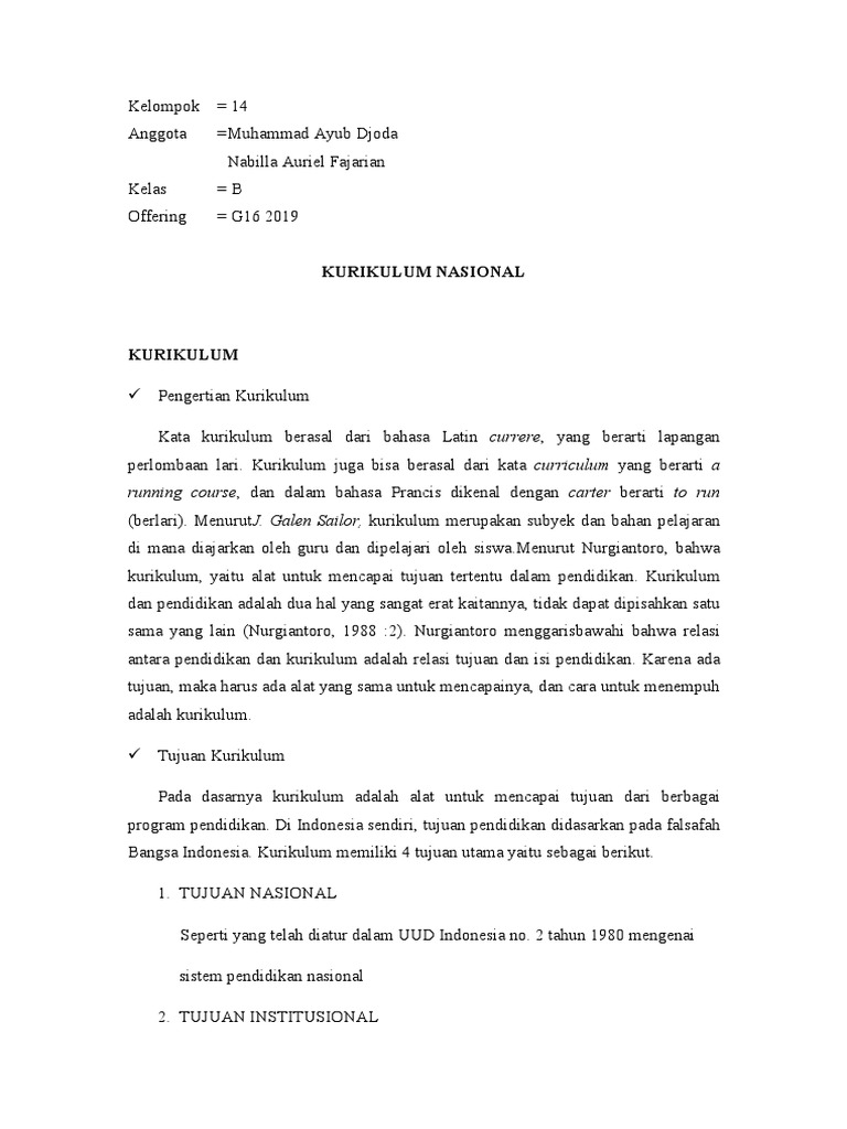 Tugas Summary - Kel 14 - Pendidikan Di Indonesia | PDF