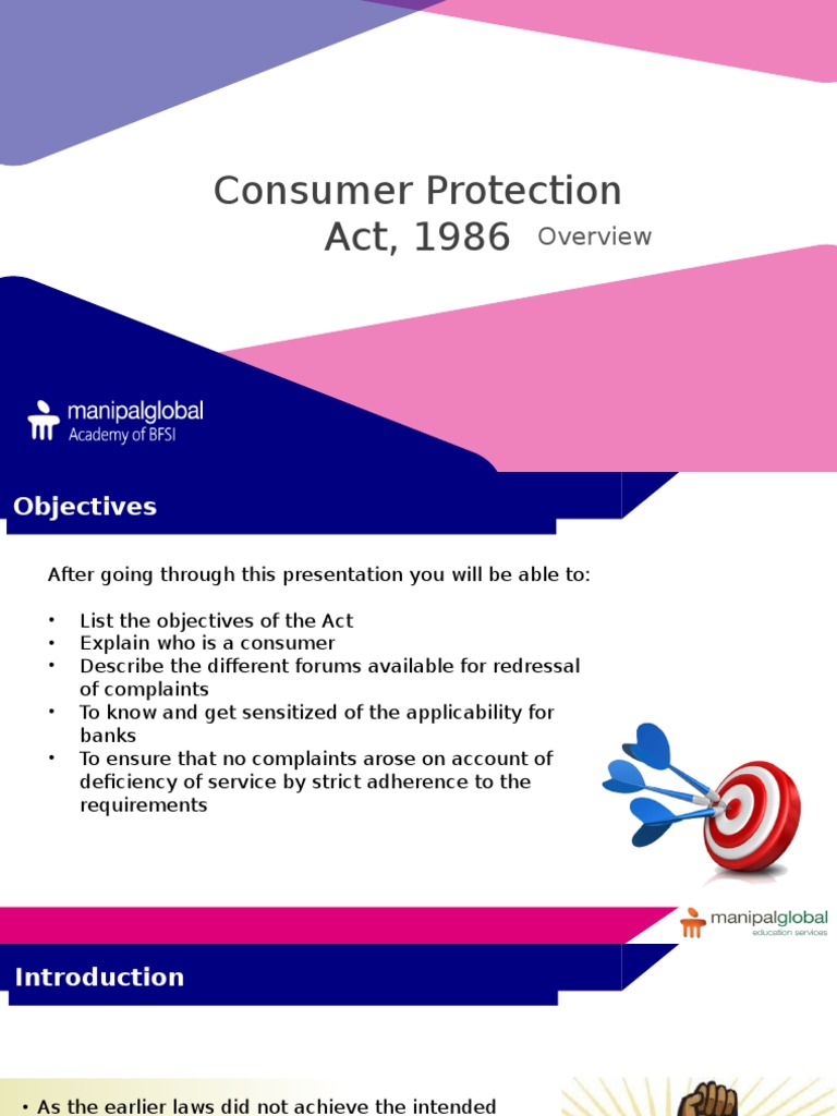Consumer Protection Act 1986 - WEBEX SESSION - 5.4.2020 | PDF ...