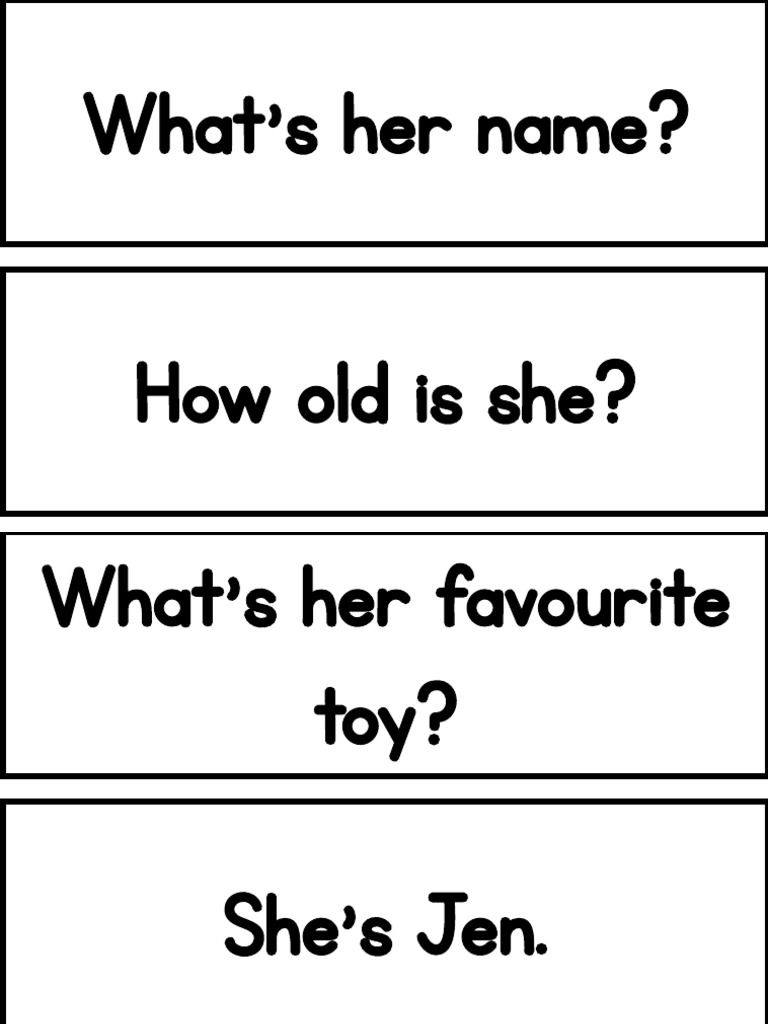 Question and Answer Cards PDF | PDF