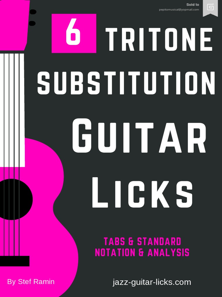 Tritone Substitution: Guitar | PDF | Chord (Music) | Melody
