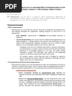 Spreitzer PsychologicalEmpowermentWorkplace 1995 | PDF | Empowerment ...