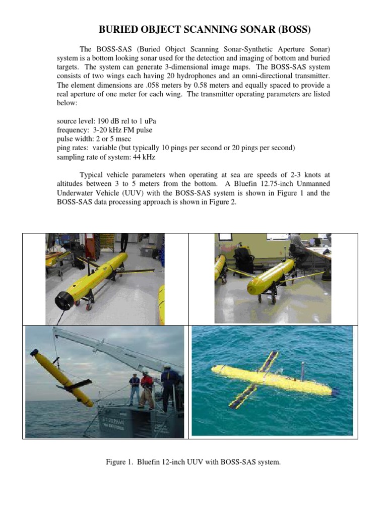 Buried Object Scanning Sonar Overview | PDF | Sonar | Analog To Digital ...