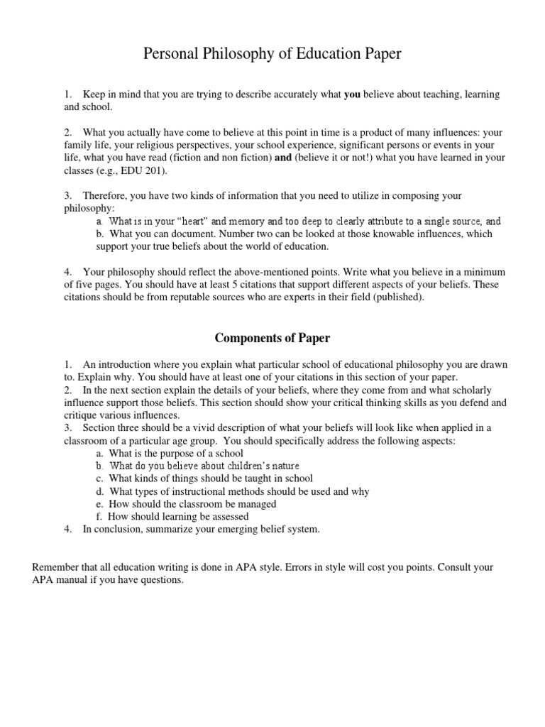 Philosophy Paper and Rubric - Gianna Kim | PDF | Philosophy Of ...