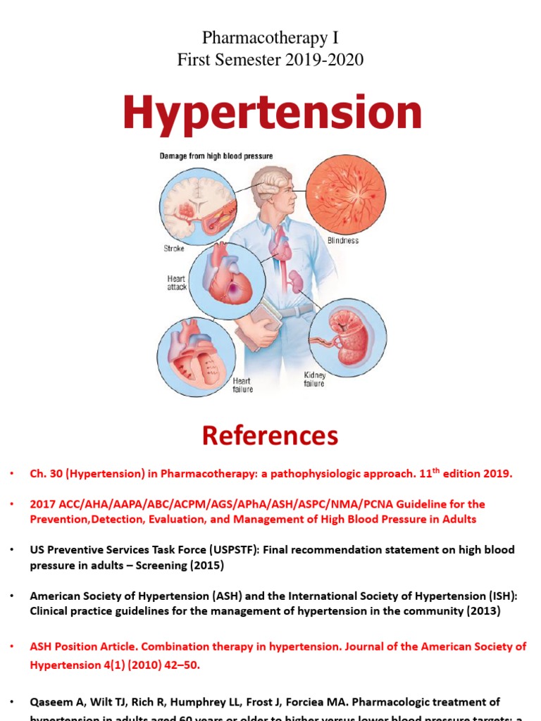 01 Hypertension - 2019 2020 PDF | PDF | Hypertension | Blood Pressure