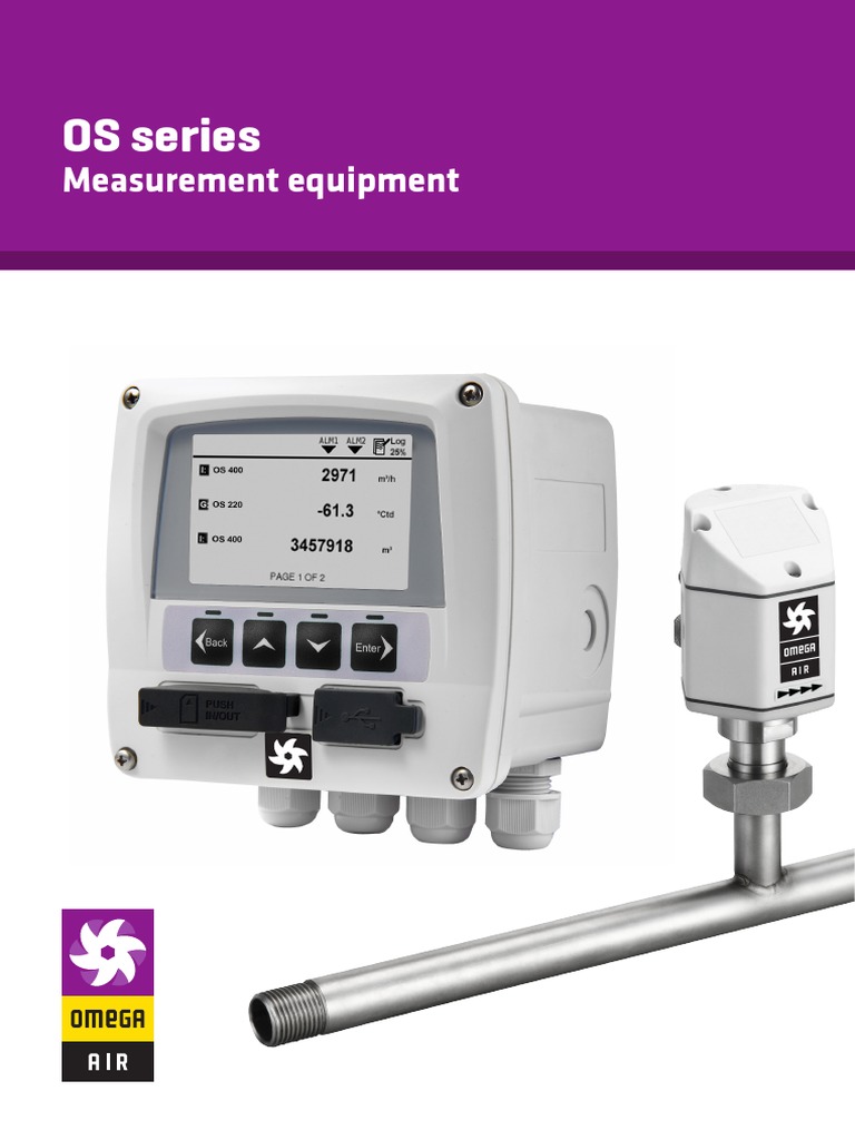 OMEGA AIR-OS - Series-Measurement Equipment | PDF | Sensor | Humidity