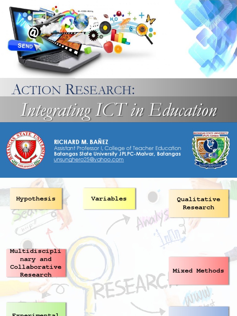 Action Research Integrating ICT in Education | PDF | Educational ...