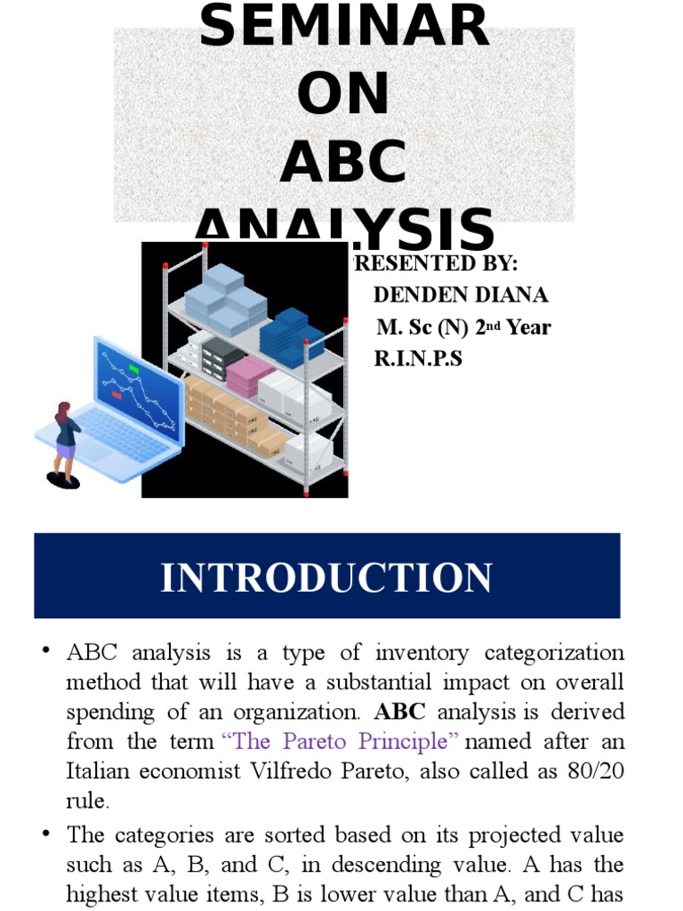 ABC Analysis | PDF | Inventory | Economics