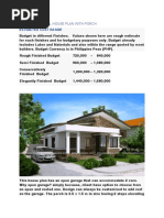 One Storey Residential Building Complete Plan | PDF