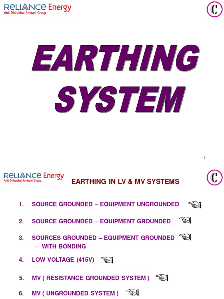 A Comprehensive Guide to Earthing Practices and Systems in Low Voltage ...