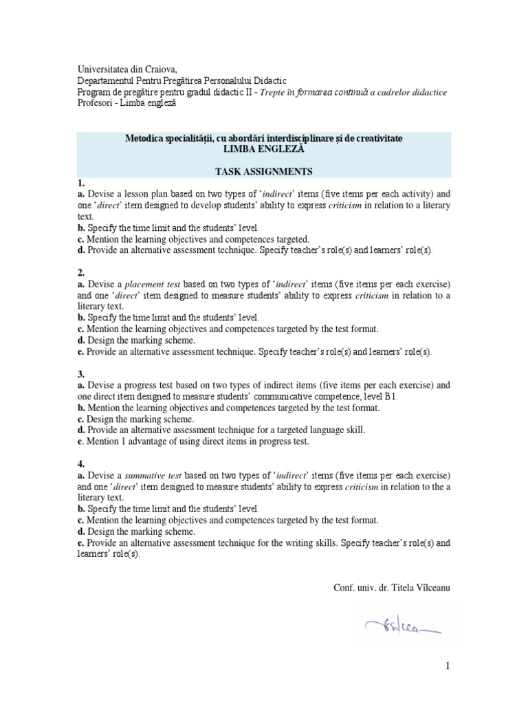 Task Assignment - ELT Methodology - 2016 | PDF | Career & Growth | Language Arts & Discipline
