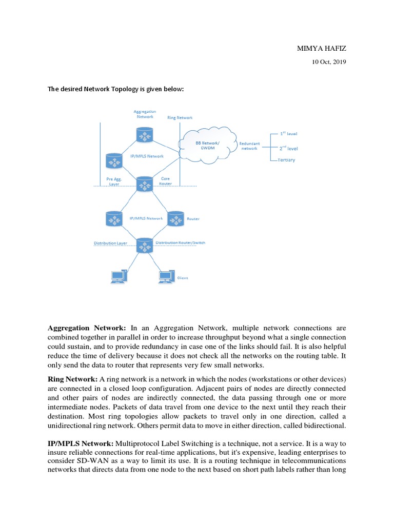 Network Topology PDF | PDF | Wavelength Division Multiplexing | Computer Network