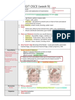 Abdominal Examination Checklist | PDF | Abdomen | Anatomy